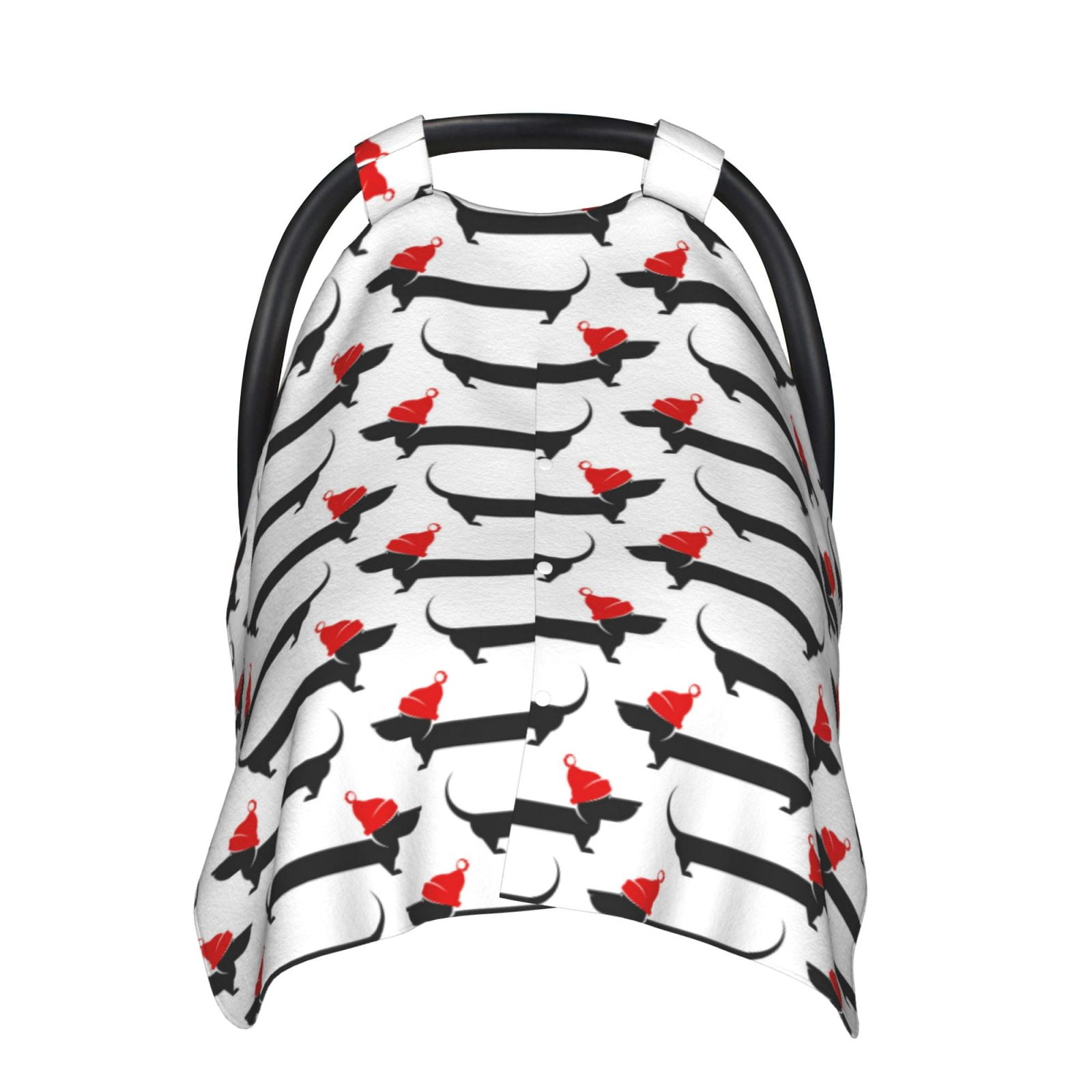 Car Seat Cover Baby, Funny Dachshund Dog Puppy Baby Car Seat Cover for ...