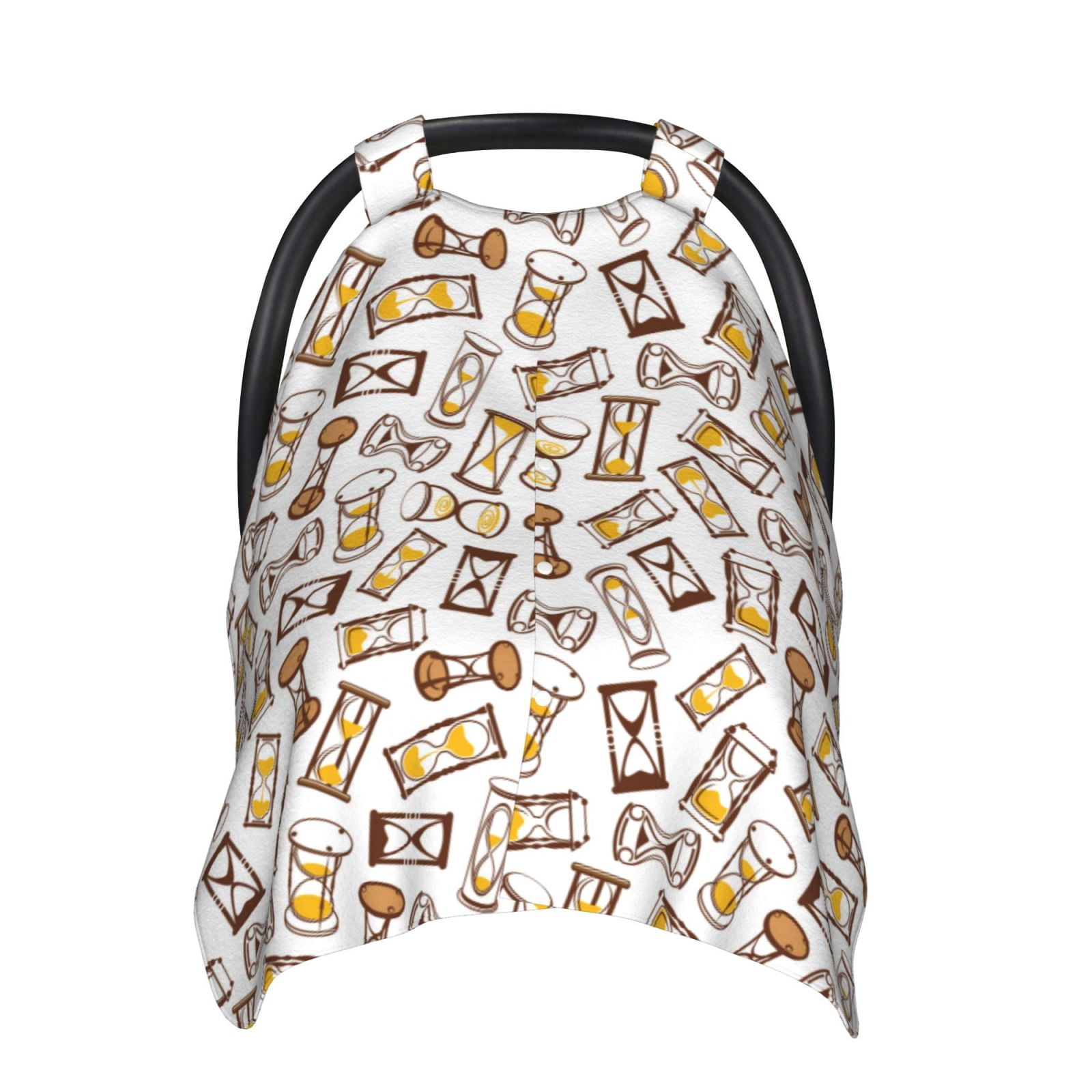 Car Seat Cover Baby, Hand drawn hourglass Baby Car Seat Cover for Baby ...