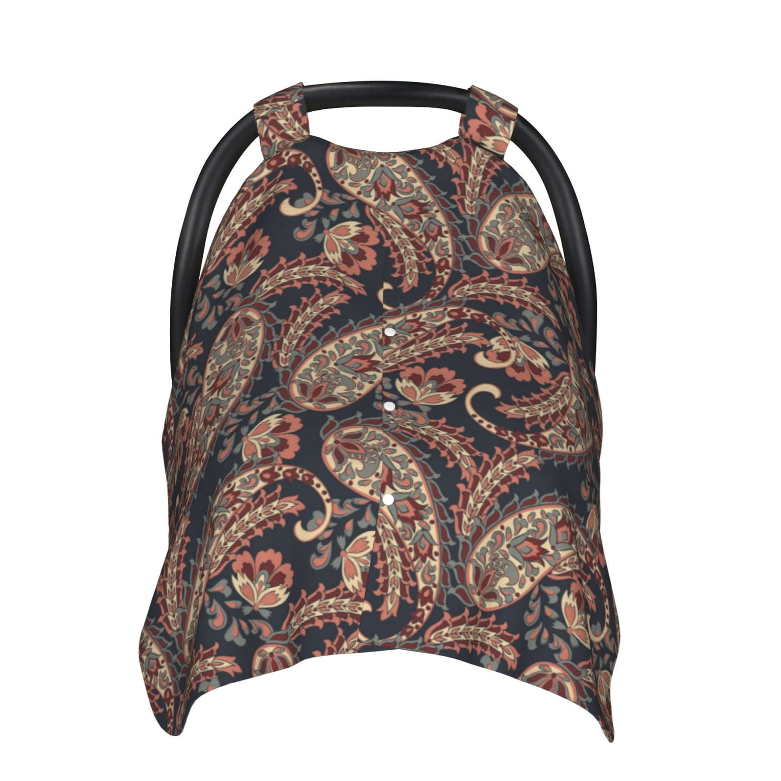 Car Seat Cover Baby - Paisley Pattern No.90125 Breathable Infant Car ...