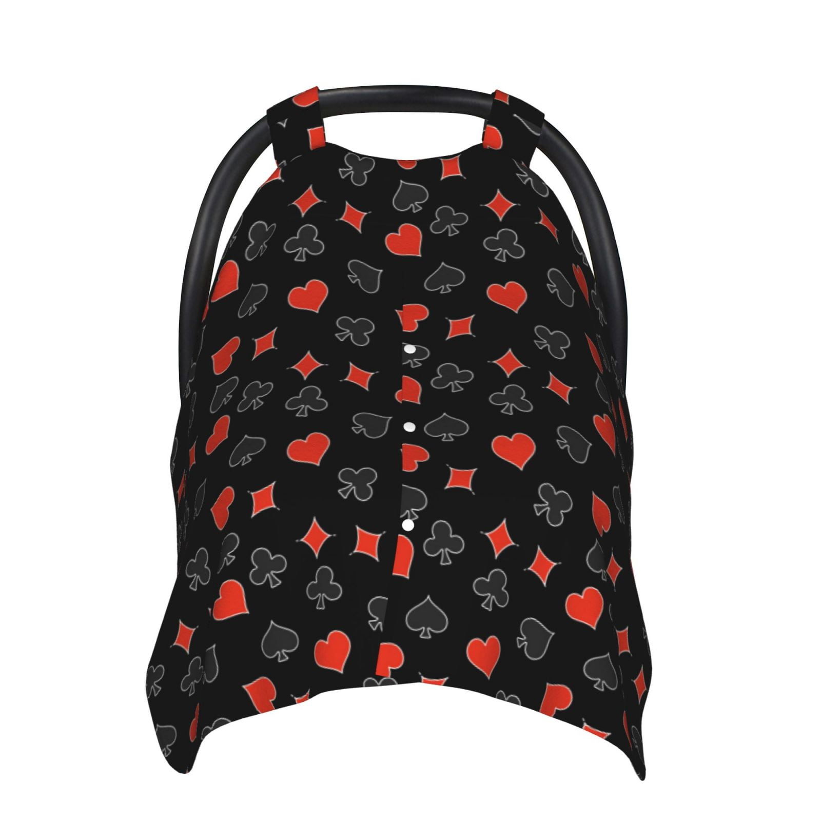 Car Seat Cover Baby - Poker Creative Symbols Carseat Covers Baby for ...