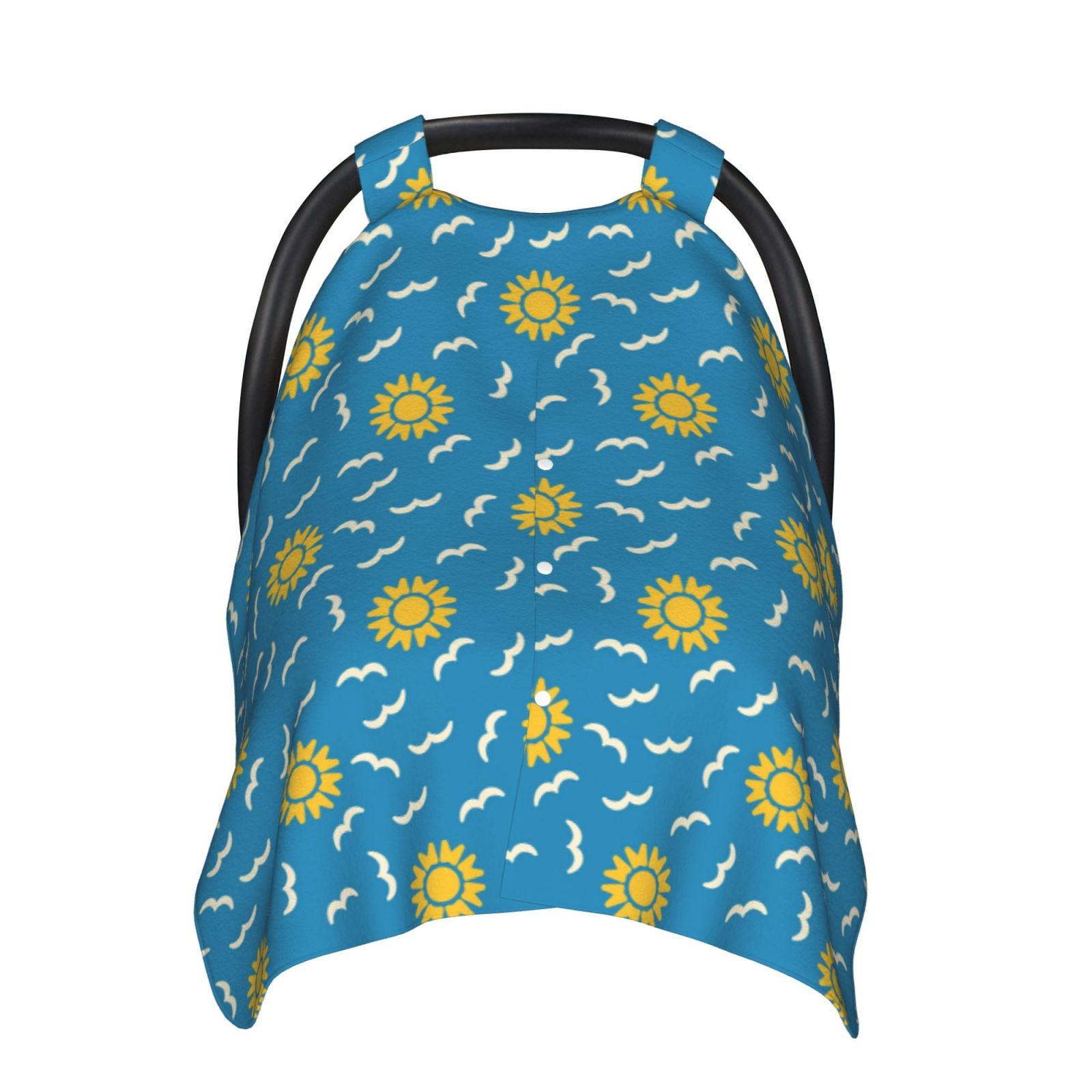 Car Seat Cover Baby - Sunny blue summer sky Multi Use Carseat Covers ...