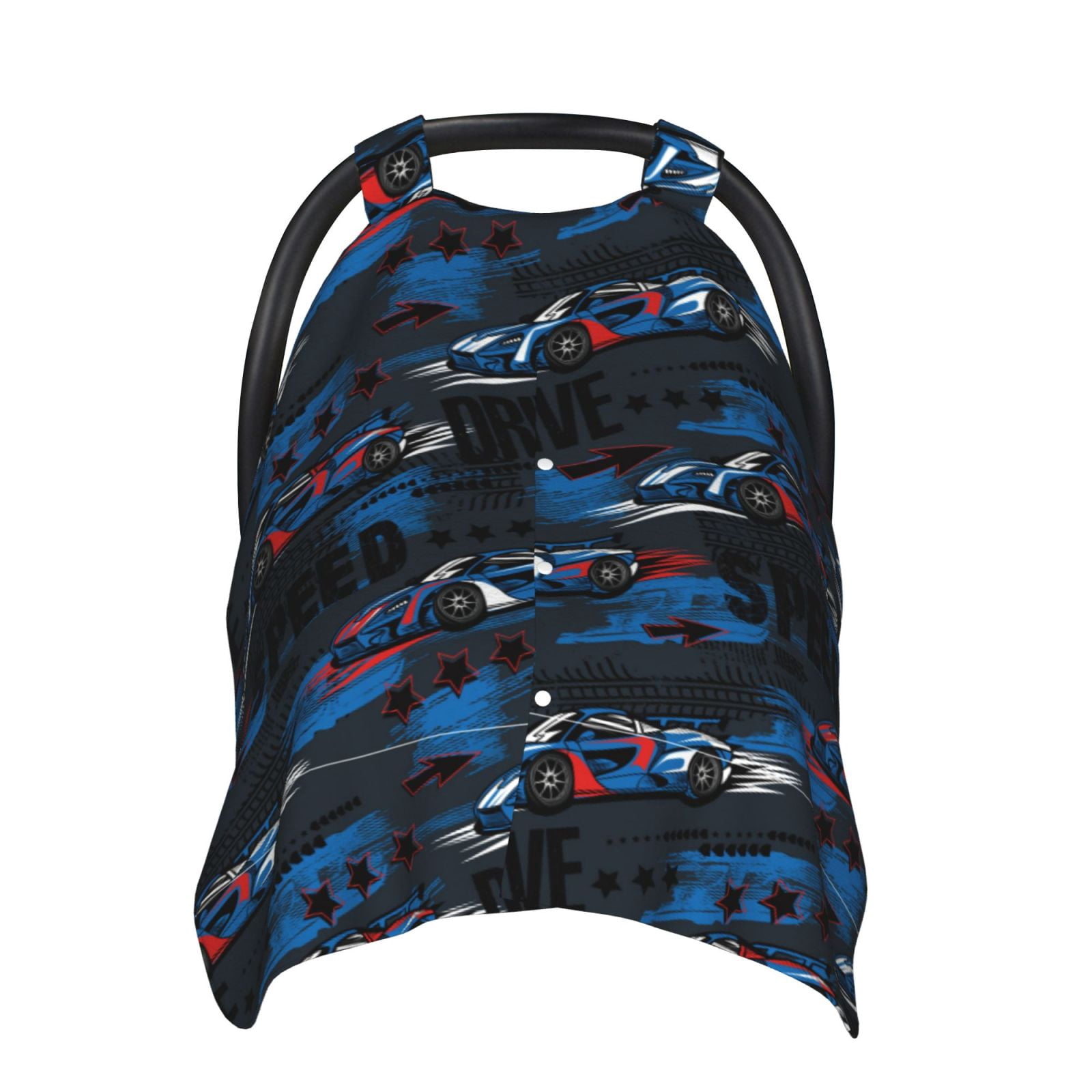 Car Seat Cover Baby - blue sports car Breathable Infant Car Seat Cover ...