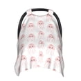 Car Seat Cover Baby - cute jellyfish Breathable Infant Car Seat Cover ...