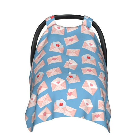 Car Seat Cover Baby - envelope Pattern pink Breathable Comfort Infant ...