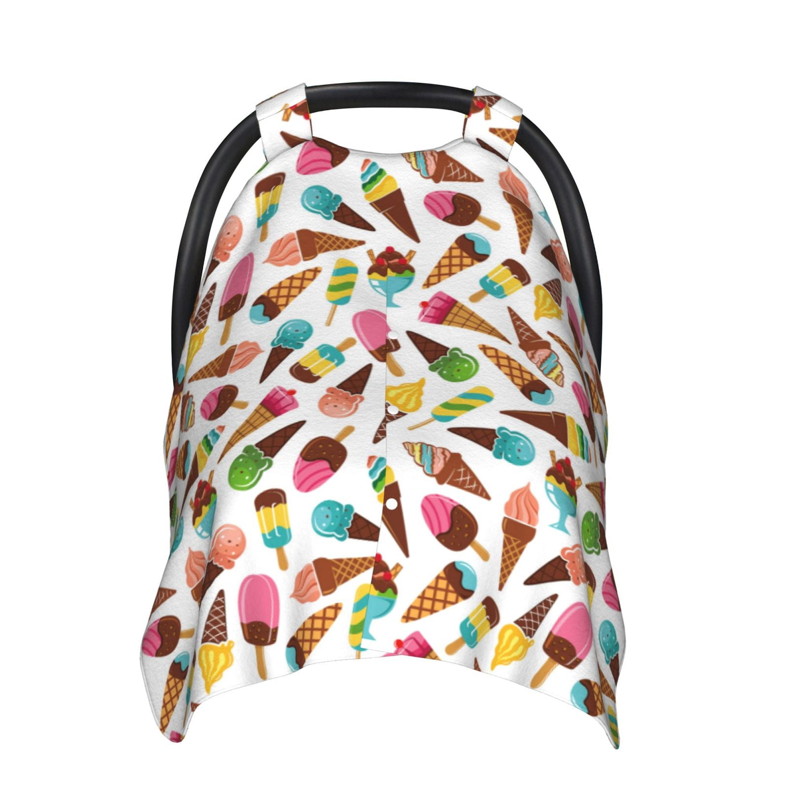 Car Seat Cover Baby - ice cream popsicles Multi Use Carseat Covers Baby ...