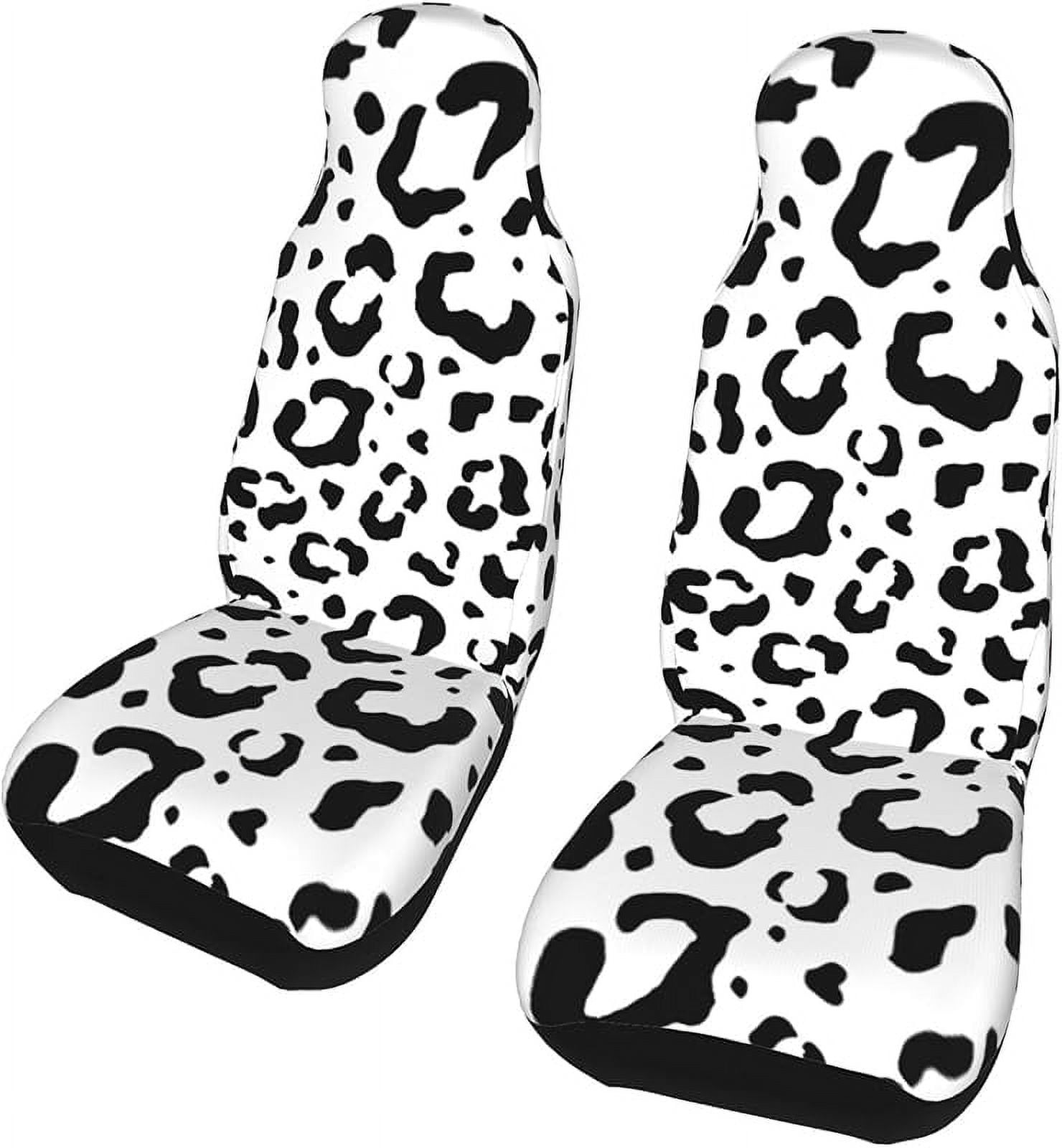 Car Seat Cover Colorful Leopard Print Pattern Protector Interior ...