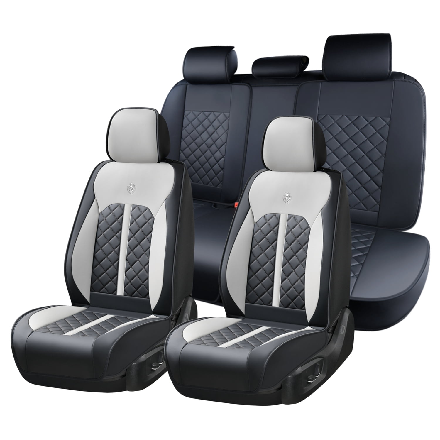 Car Seat Cover for FORD ESCAPE TITANIUM PLUG-IN HYBRID 2020, Black and ...