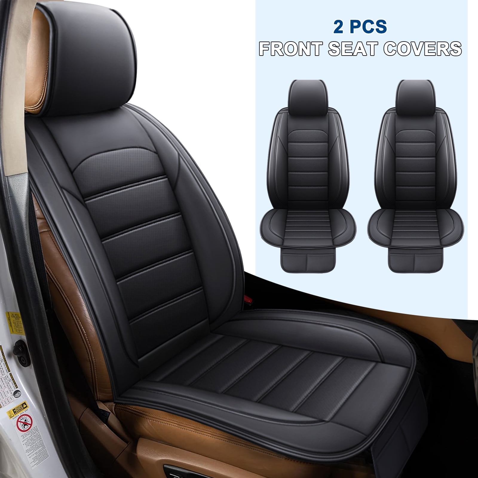 Car Seat Cover For 2000-2024 Nissan Xterra Kicks Maxima PU Leather ...