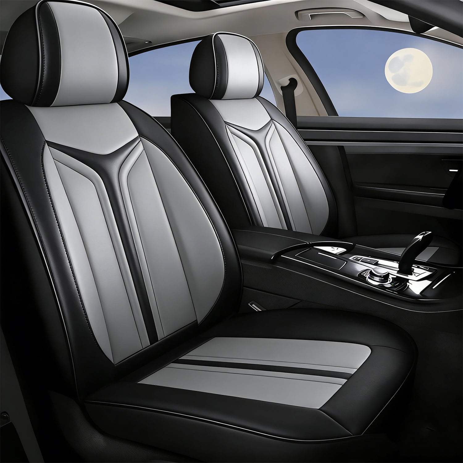 Car Seat Cover for Kia Soul 2010-2025 Full Coverage Nappa Leather Car ...