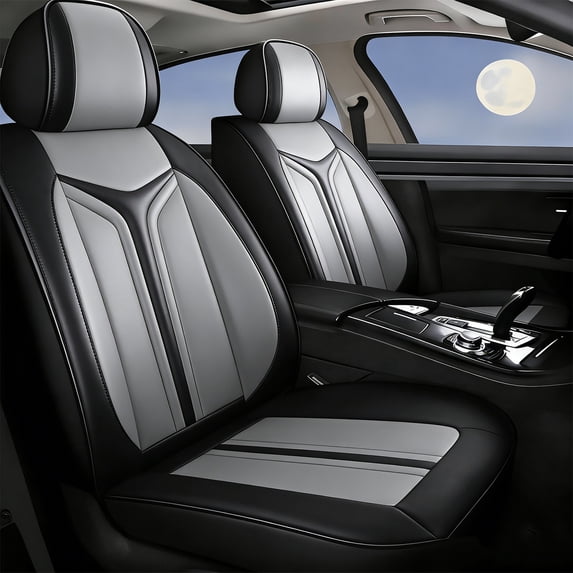 Car Seat Cover for Kia Soul 2010-2025 Full Coverage Nappa Leather Car ...