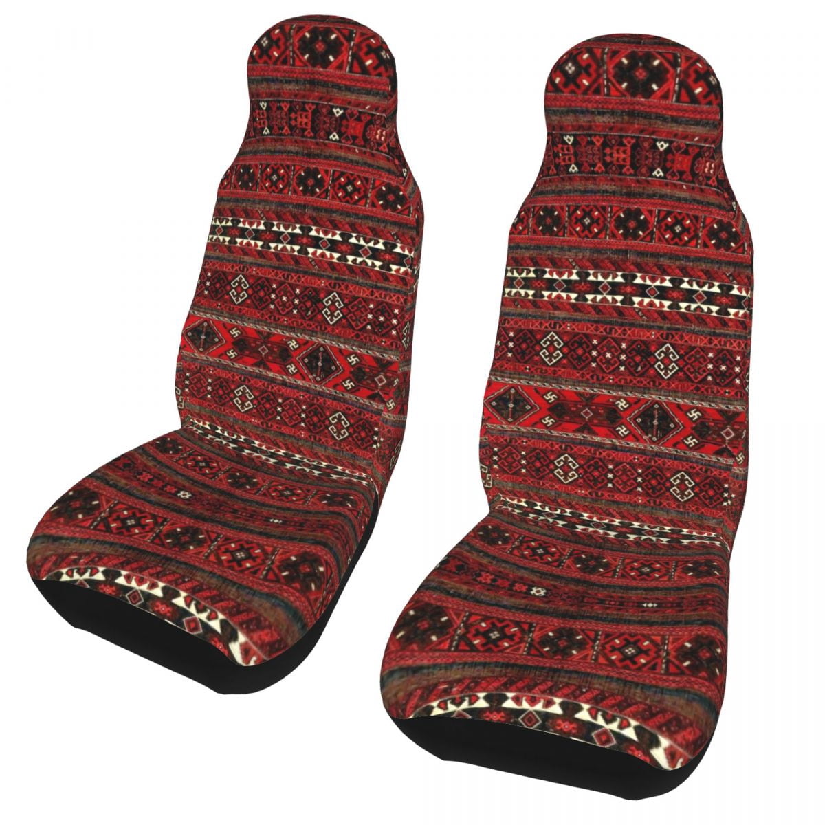 Car Seat Cover Retro Bohemian Turkish Ethnic Kilim Front Seat Cover for ...