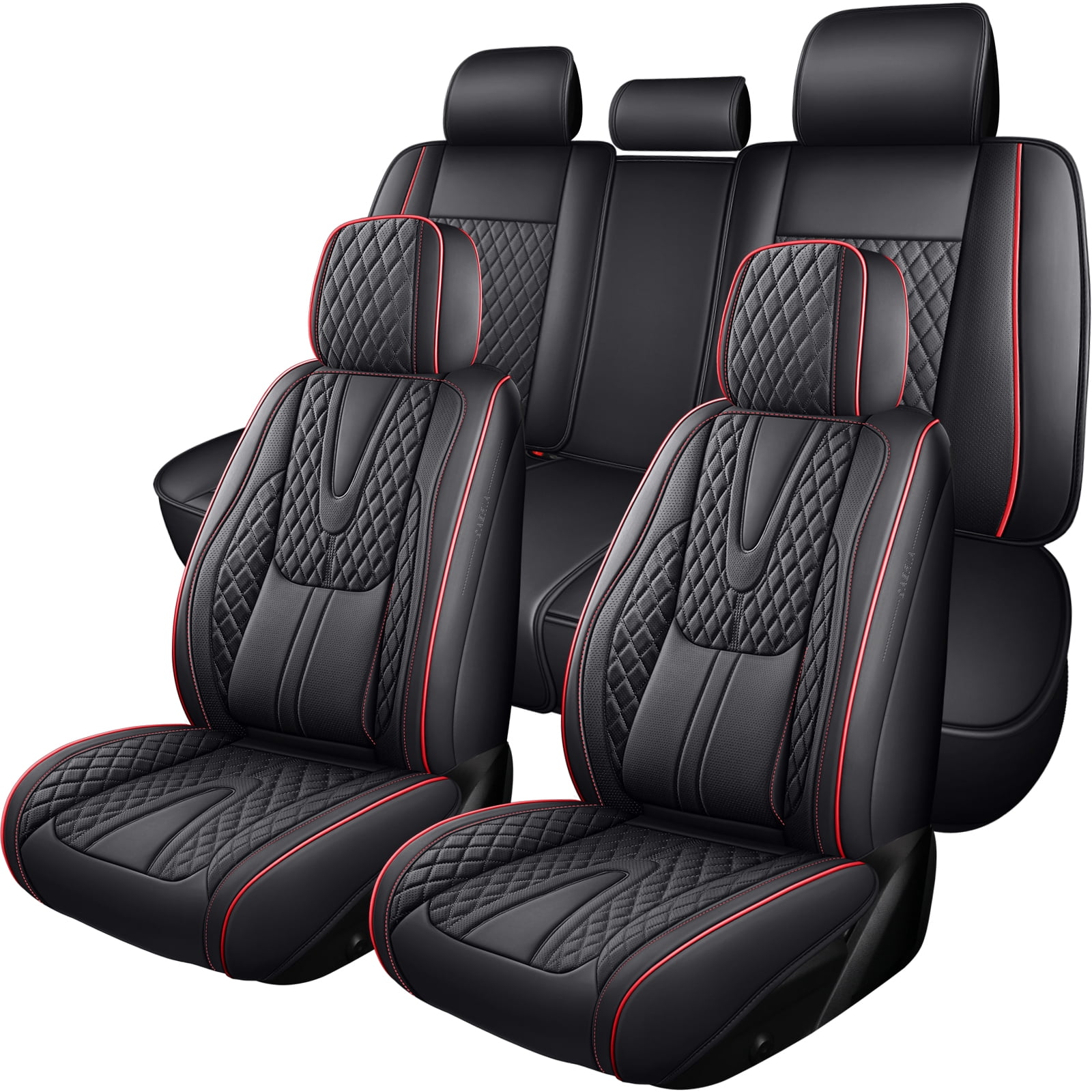 Car Seat Cover for TOYOTA COROLLA CROSS 2024, Leather Full Set of 5 ...