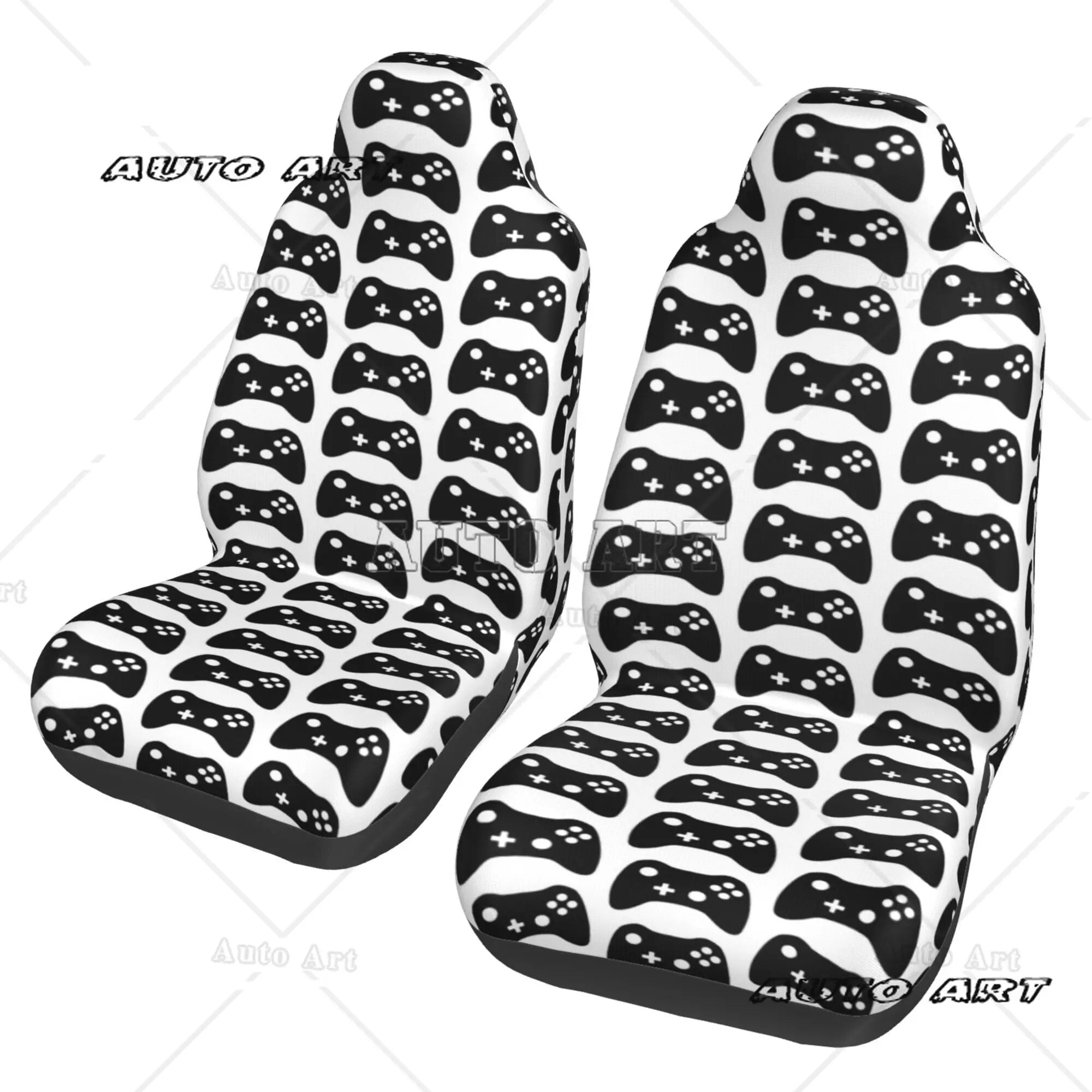 Car Seat Cover Video Game Weapon Gamer Play Gaming UniversalFour ...
