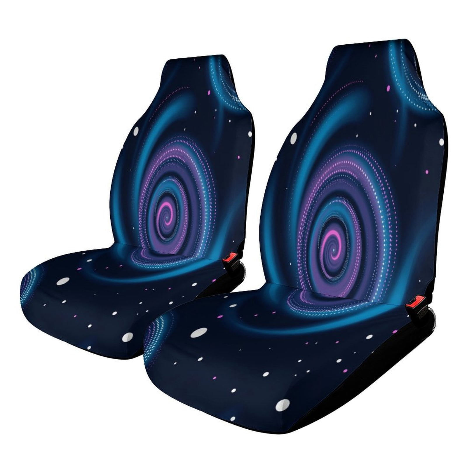 Car Seat Covers Cosmic Swirl Pattern(2) Universal Size Fit For Most Car ...
