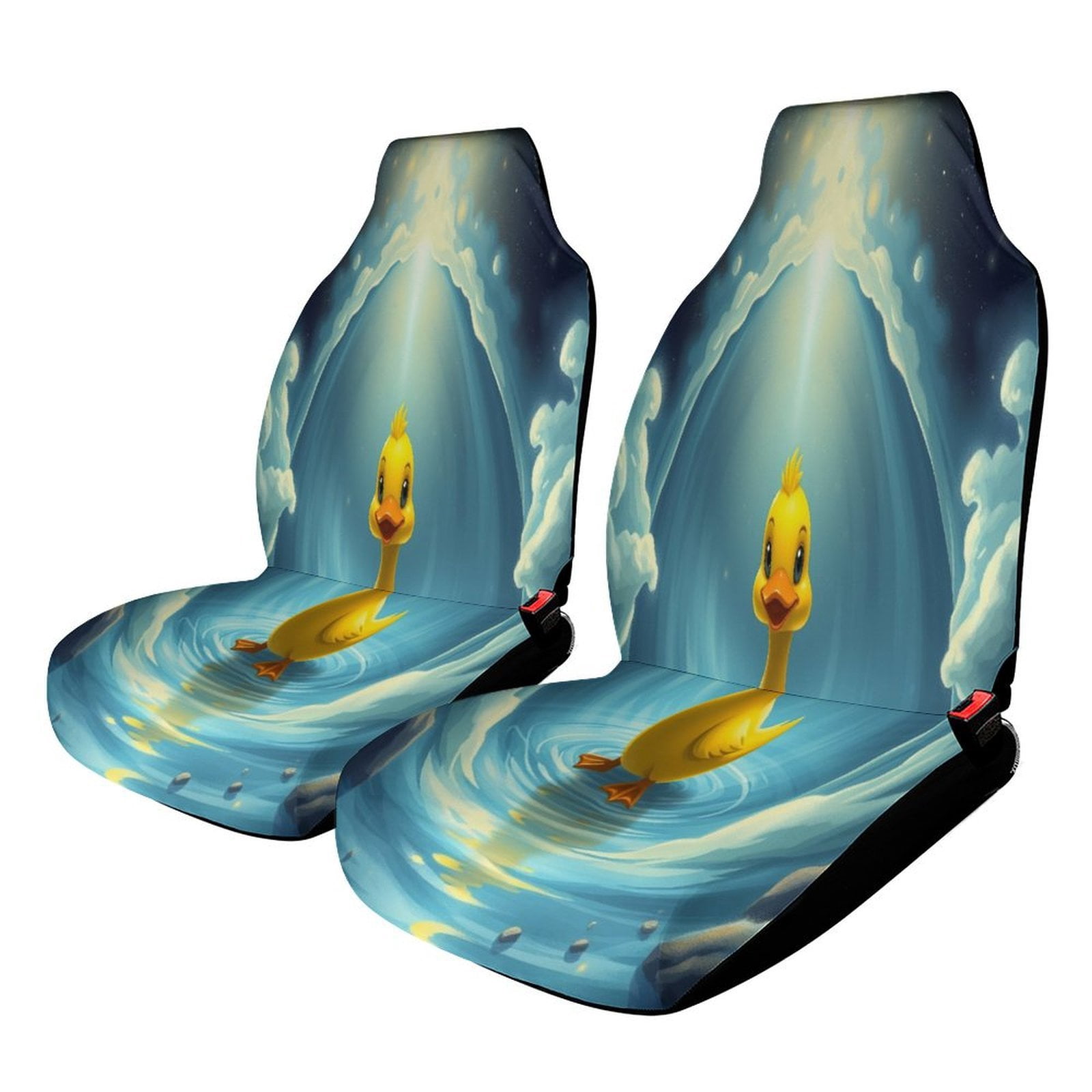 Car Seat Covers Cute Duckling Dream Universal Size Fit For Most Car Suv ...