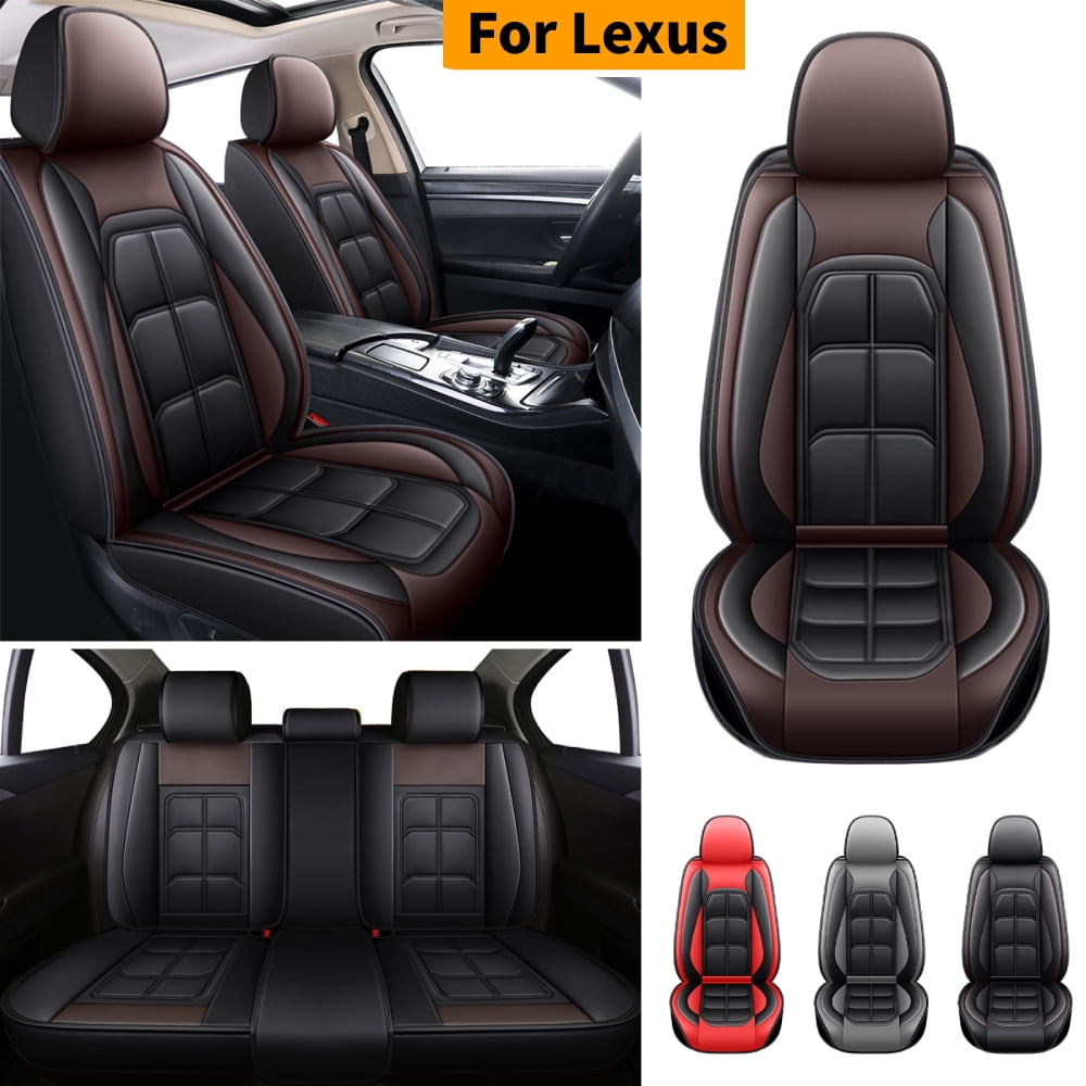 Car Seat Covers Fit for 2000-2024 Lexus ES250,ES300, 5-Seat PU Leather ...