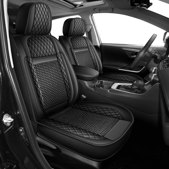 Car Seat Covers Fit for Volvo V50 2005-2011,Leather Ice Silk Seat ...
