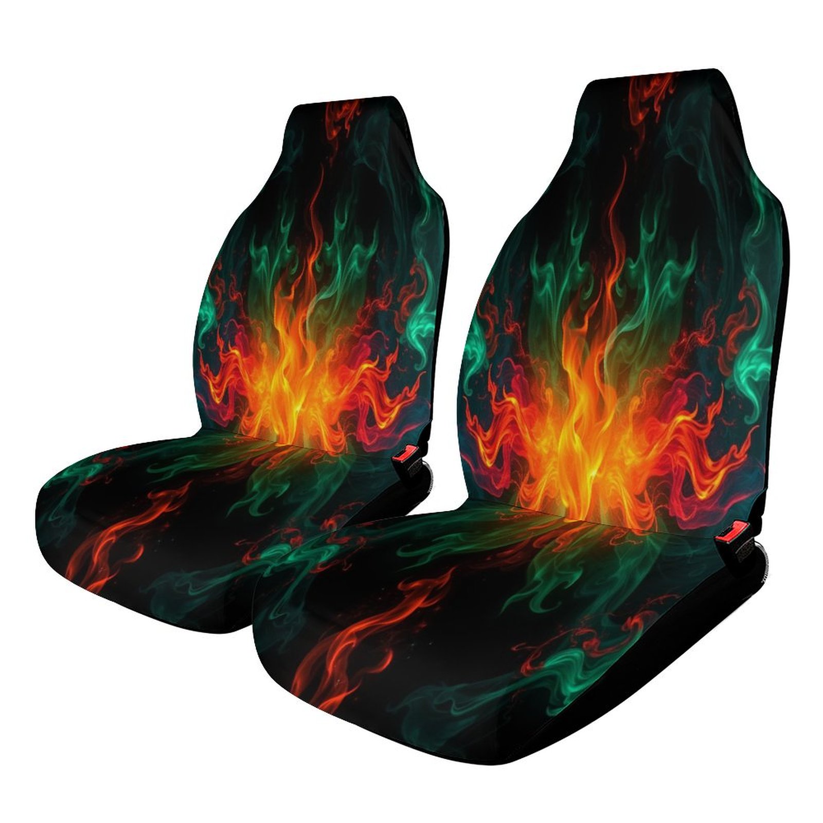 Car Seat Covers Flame Combustion Trendy Car Seat Covers Car Accessories ...