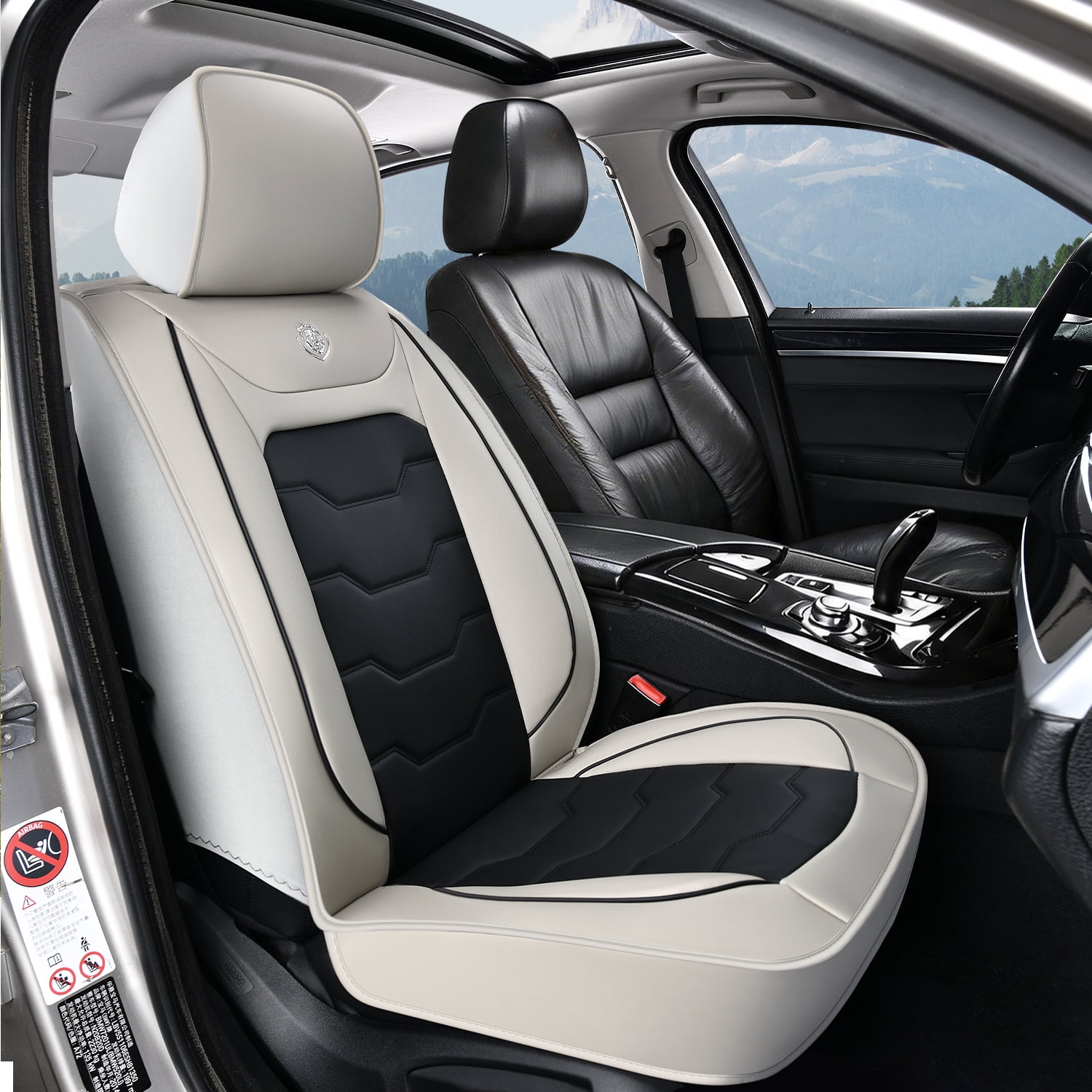 Car Seat Covers，Front Seat Covers, Driver's Cab, Fits 90% of Cars ...