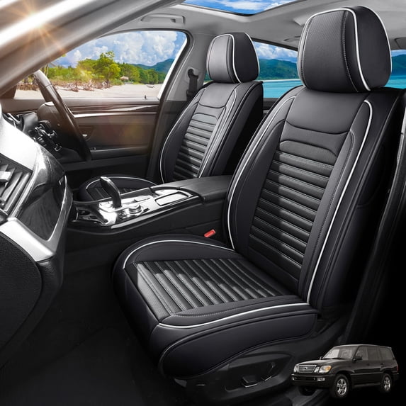 Car Seat Covers Full Set Fit for Lexus RX350 2009-2026, Premium Faux ...