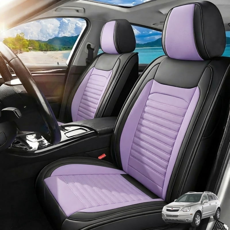 Car Seat Covers Full Set Fit for Saturn Vue 2001-2010, Premium Faux ...