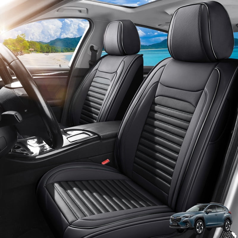 Car Seat Covers Full Set Fit for Subaru Crosstrek 2012-2026, Premium ...
