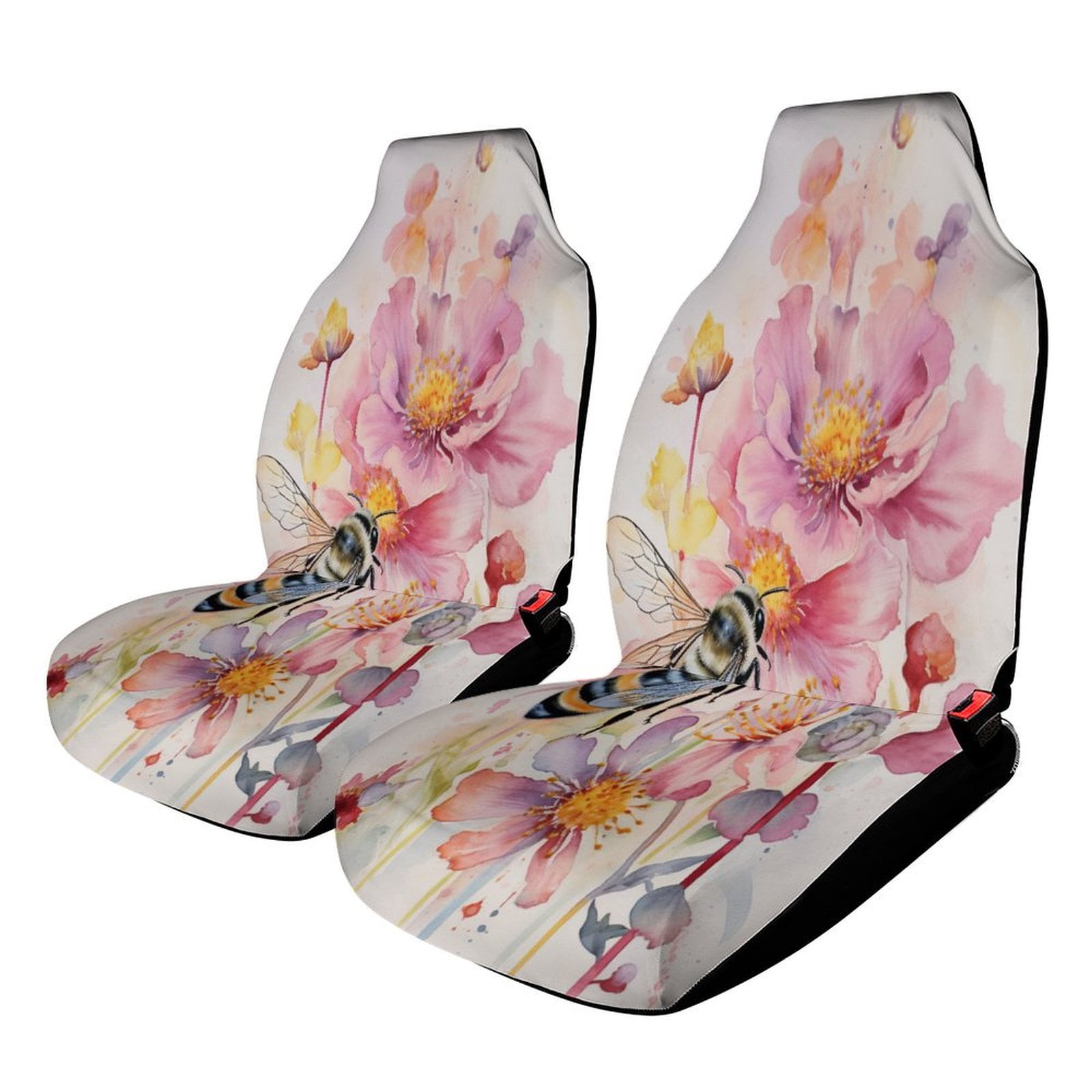 Car Seat Covers Mi3efl2o 2 Piece Soft Bucket Auto Seat Protector ...