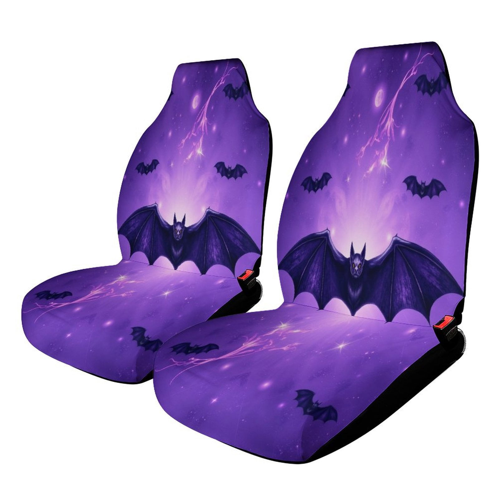 Car Seat Covers Purple Bat Trendy Car Seat Covers Car Accessories Front ...