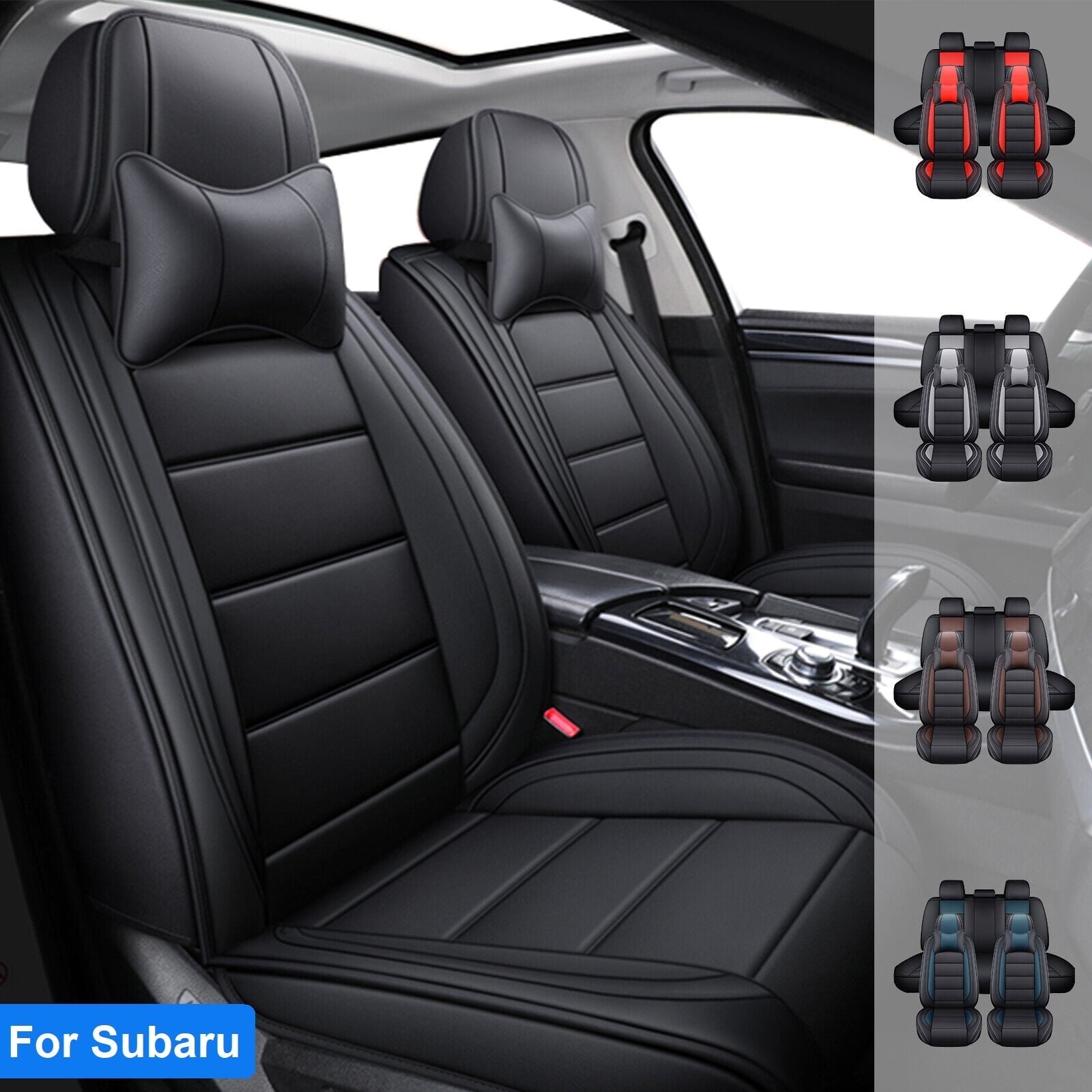 Car Seat Covers for Subaru Crosstrek/ Forester/ Legacy/ Outback/ WRX ...