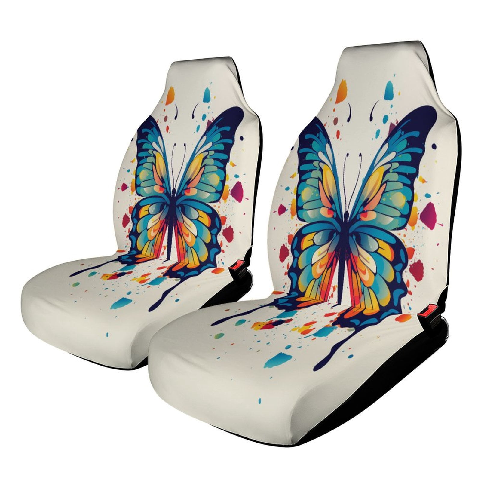 Car Seat Covers Watercolor Butterfly Trendy Car Seat Covers Car ...