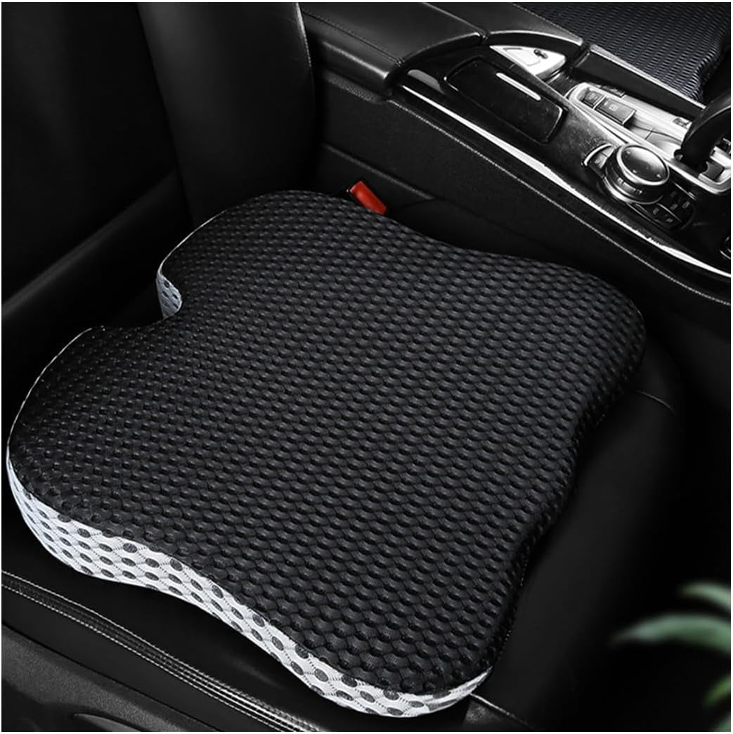 Car Seat Cushion, Auto Gel Infused Memory Foam Cushion for Driver ...