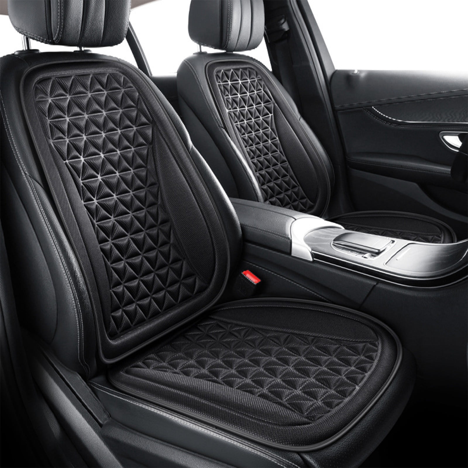 Car Seat Cushion with Back Support Pillow: Enhanced Comfort Memory Foam ...