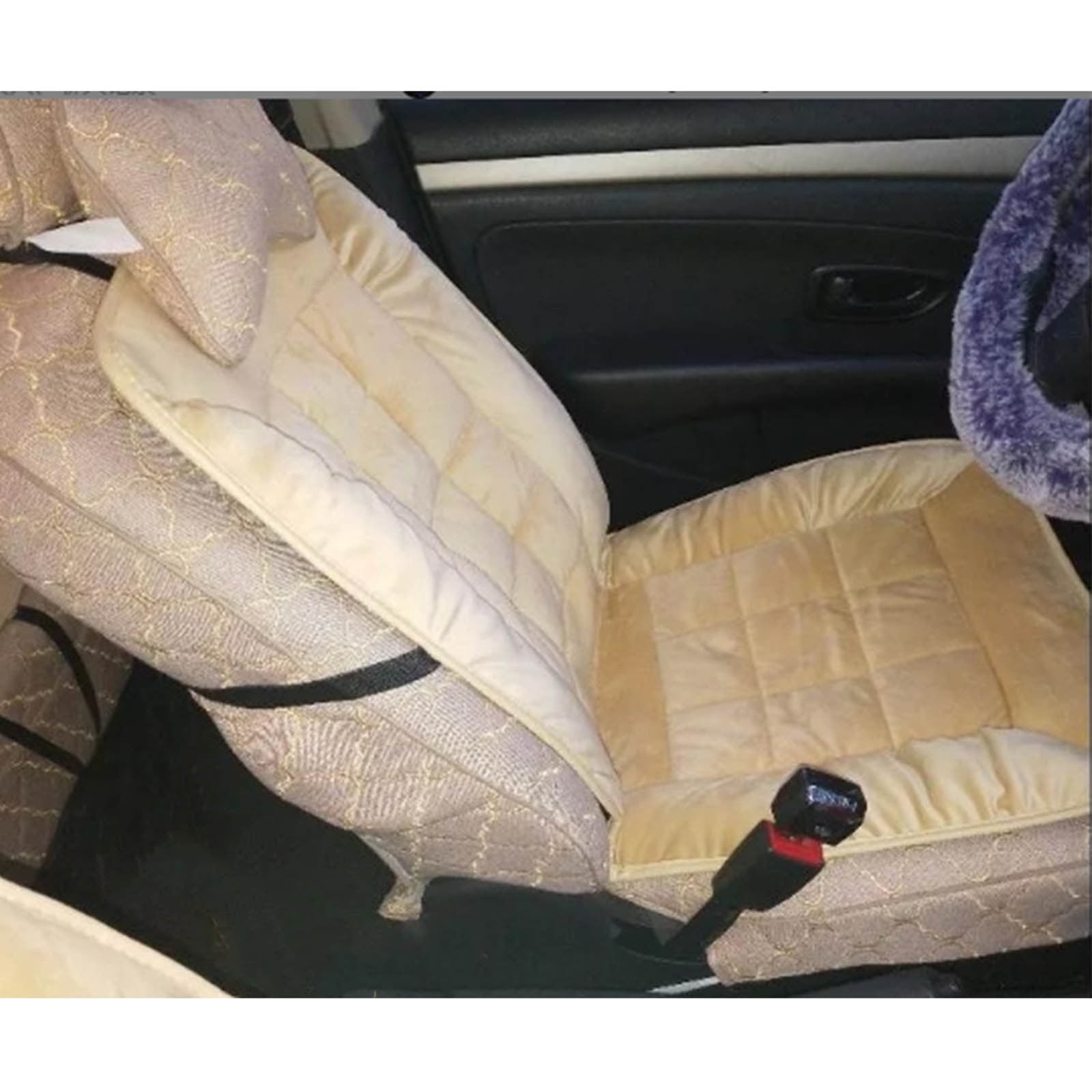 Car Seat Cushion with Back Support Pillow: Enhanced Comfort Memory Foam ...