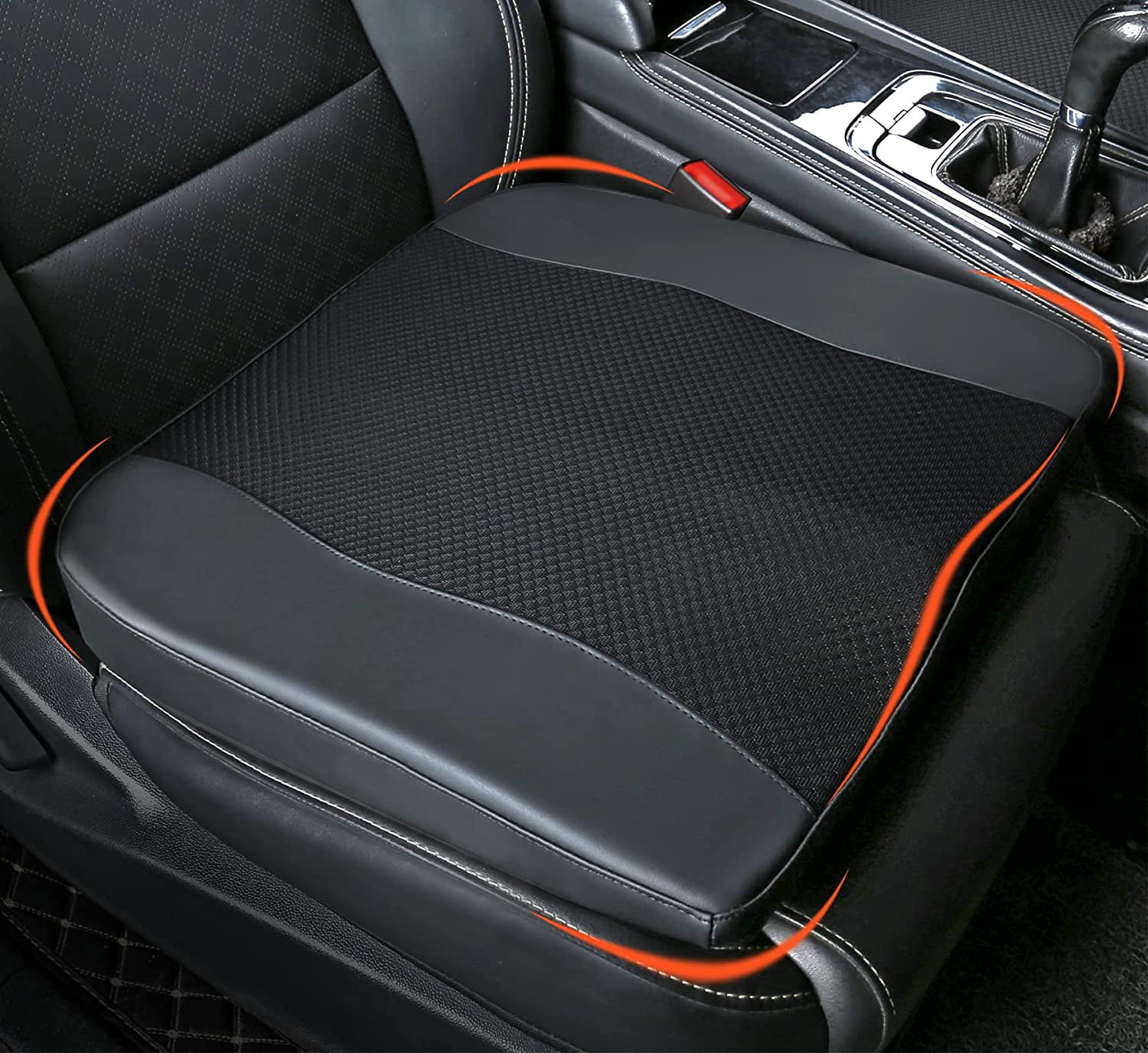 Car Seat Cushion, Comfort Memory Foam Car Cushions for Driving ...
