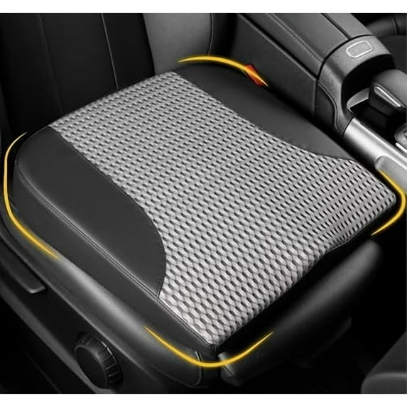 Car Seat Cushion, Comfortable Memory Foam Seat Pillow for Driving ...