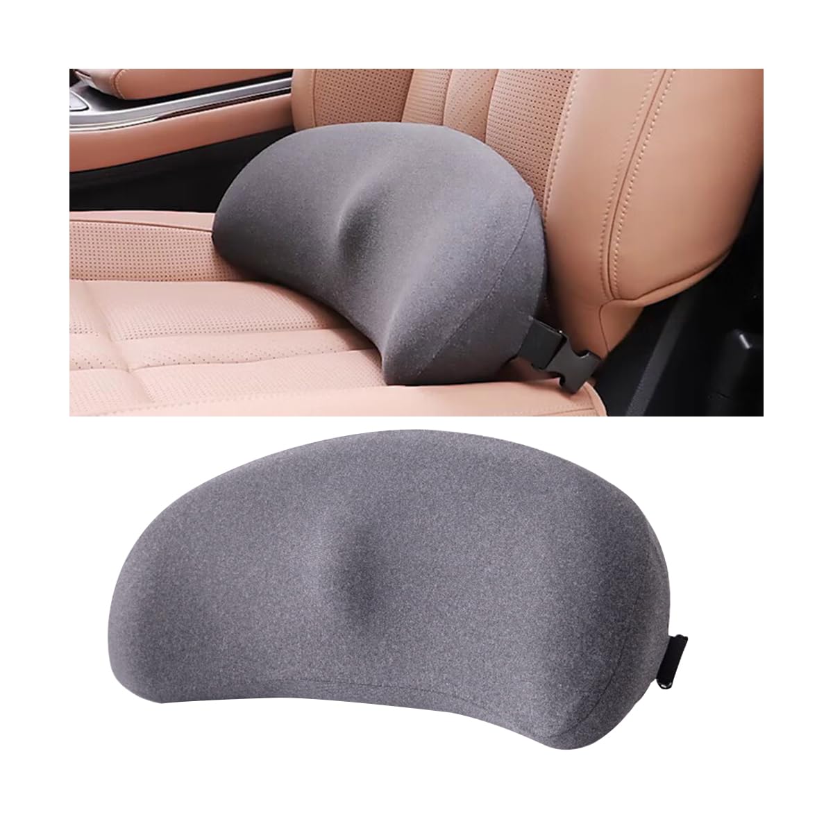 Car Seat Cushion, Memory Foam Vehicle Driver Seat Pad for Back ...