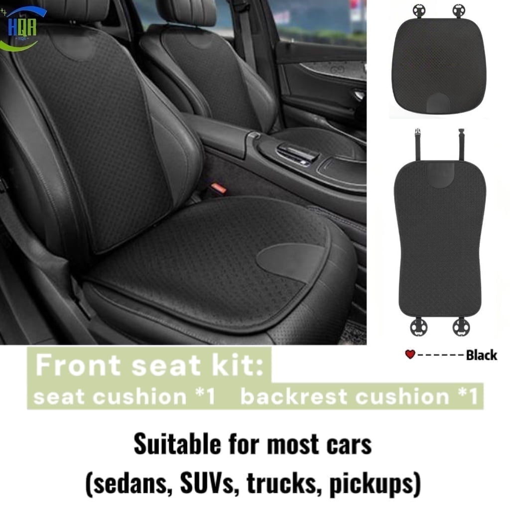 Car Seat Cushion Set( front&backrest Cushion), With Ice Silk Touch ...