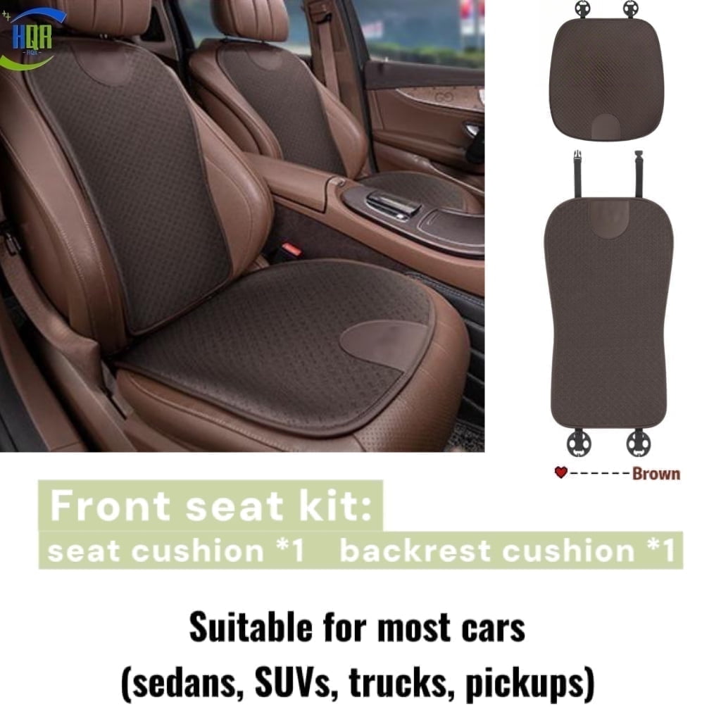 Car Seat Cushion Set( front&backrest Cushion), With Ice Silk Touch ...