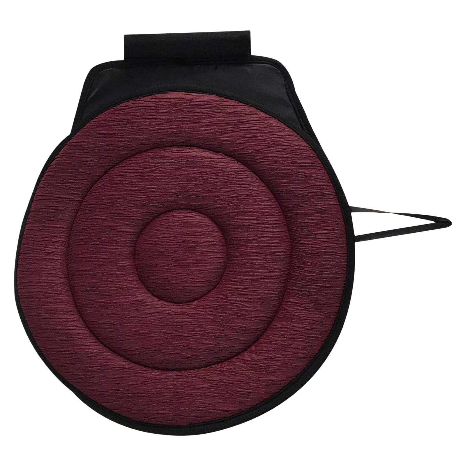 Car Seat Cushion Slip Proof Rotating Seat Pad With Safety Strap With ...