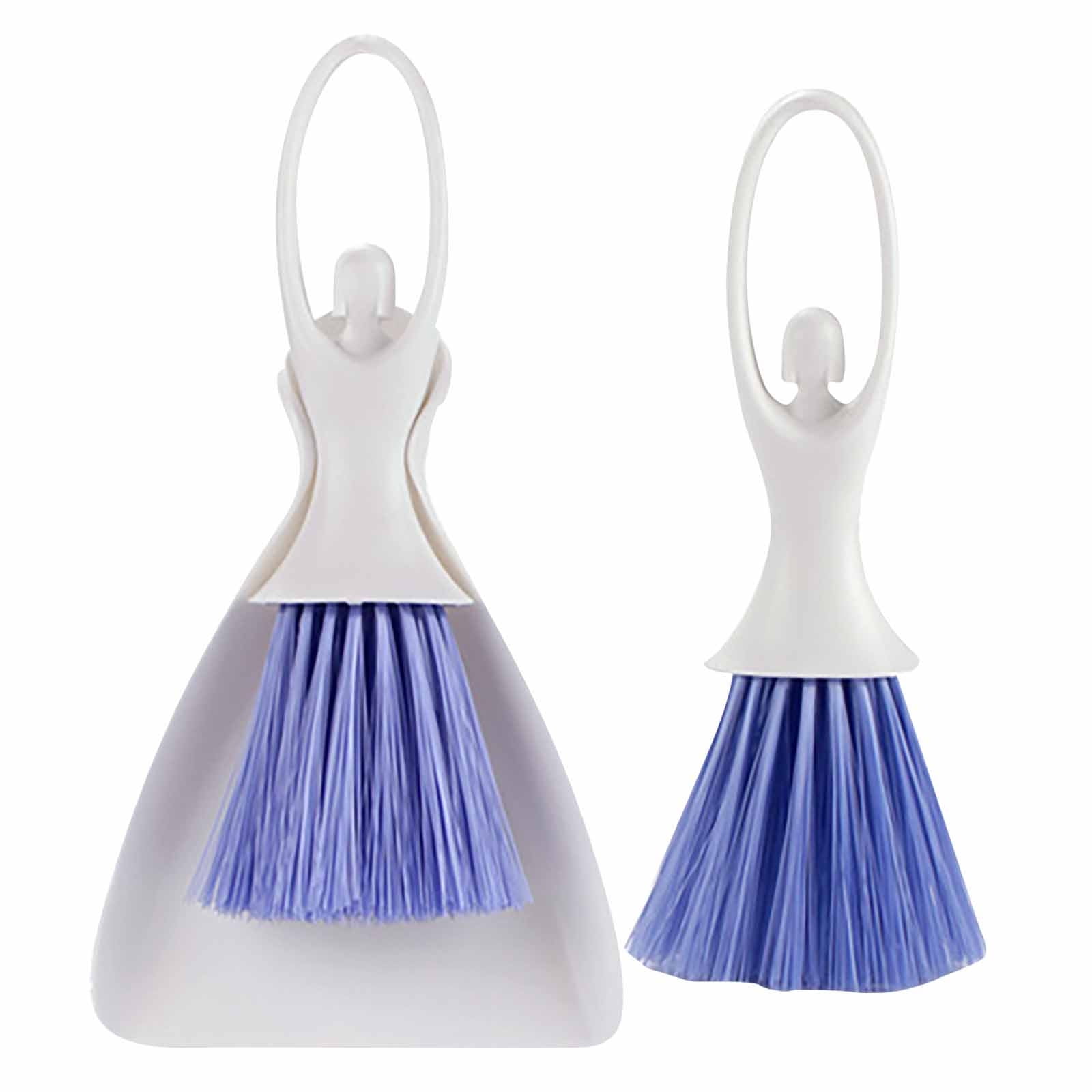 Car Seat Detail Brush with Bucket, High Density PET Bristles for Car ...
