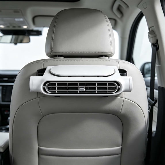 Car Seat Fan,Headrest Fan,USB-C Portable Car Rear Seat Fan for Sedans ...