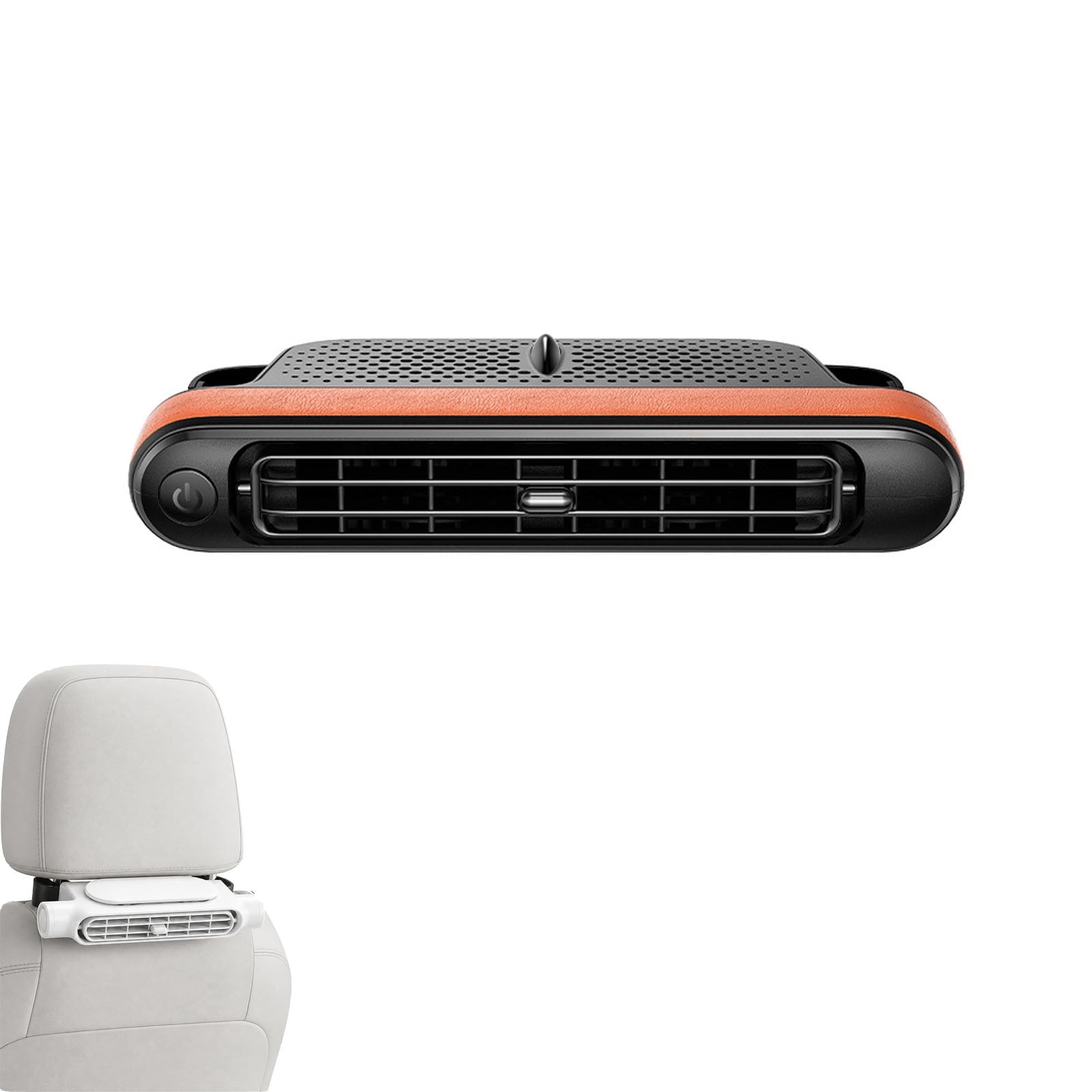 Car Seat Fan, High Velocity USB Cooling Fan for Driver & Rear ...