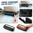 Car Seat Fan Tool-Free Installation – Mini USB Fan for Rear Seat, Quiet ...