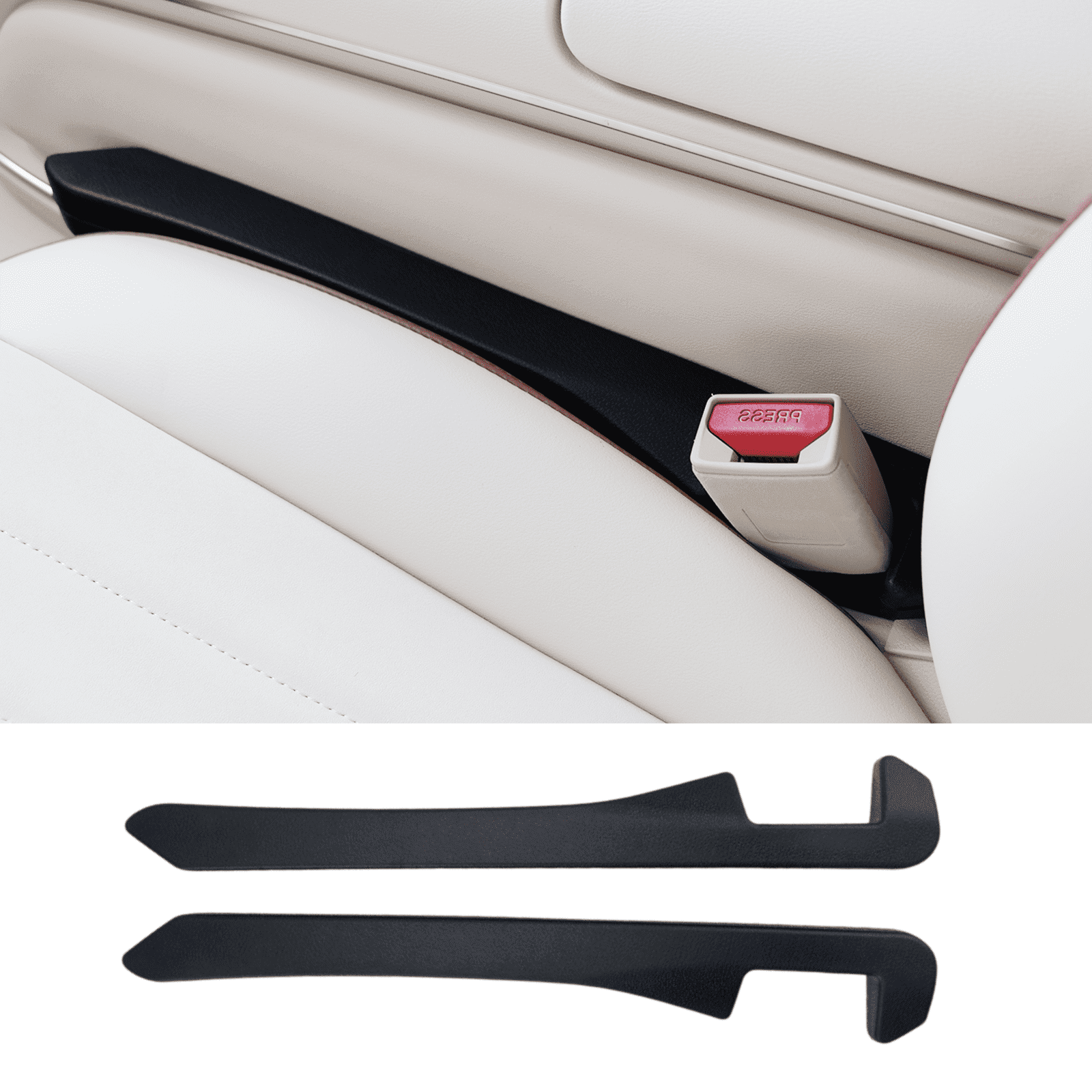 Car Seat Gap Filler,2 Pack Auto Console Side Organizer,Universal Fit ...