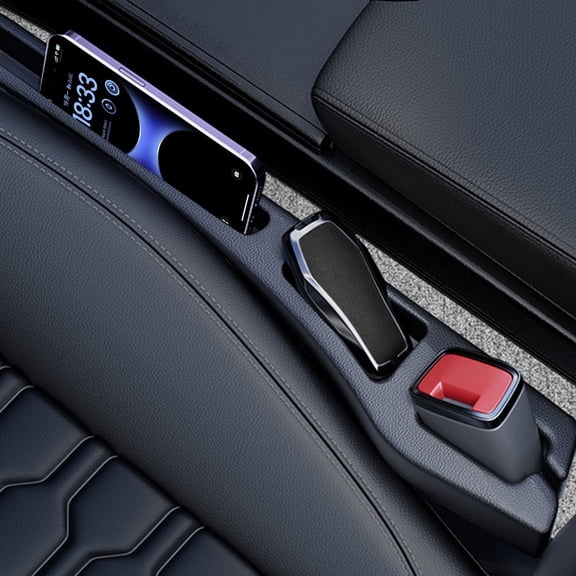 Car Seat Gap Filler, Kadlawus Car Seat Gap Filler, Leather Console ...