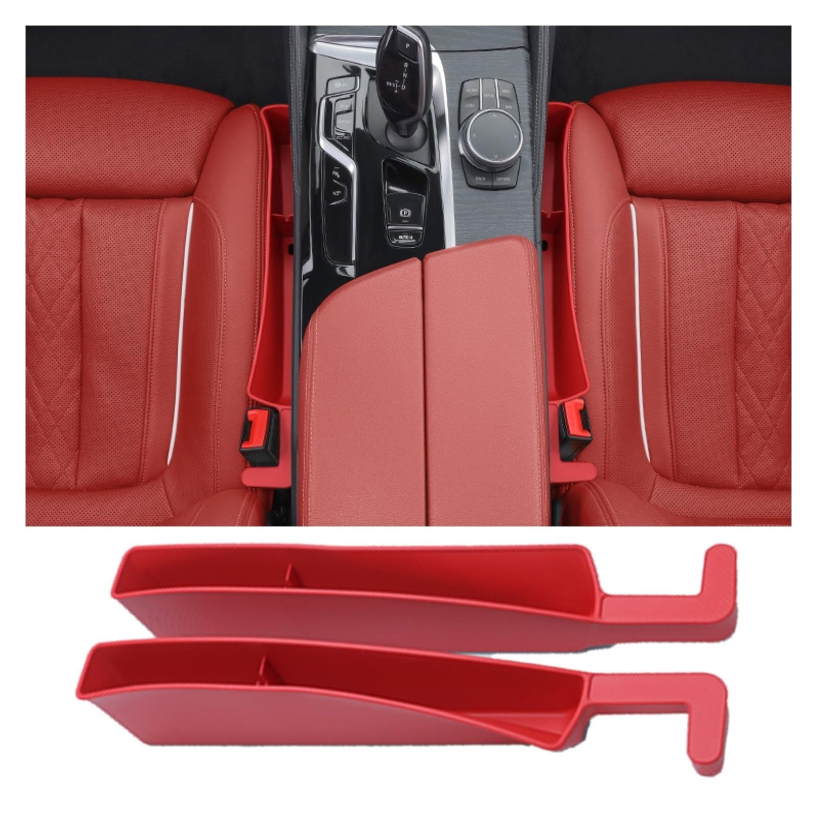 Car Seat Gap Filler Organizer, Auto Side Seat Gap Storage Box for Your ...