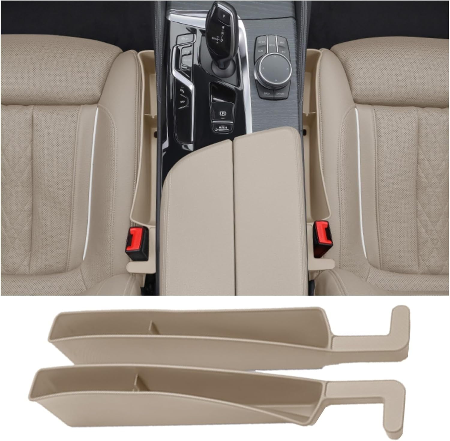 Car Seat Gap Filler Organizer, Auto Side Seat Gap Storage Box for Your ...