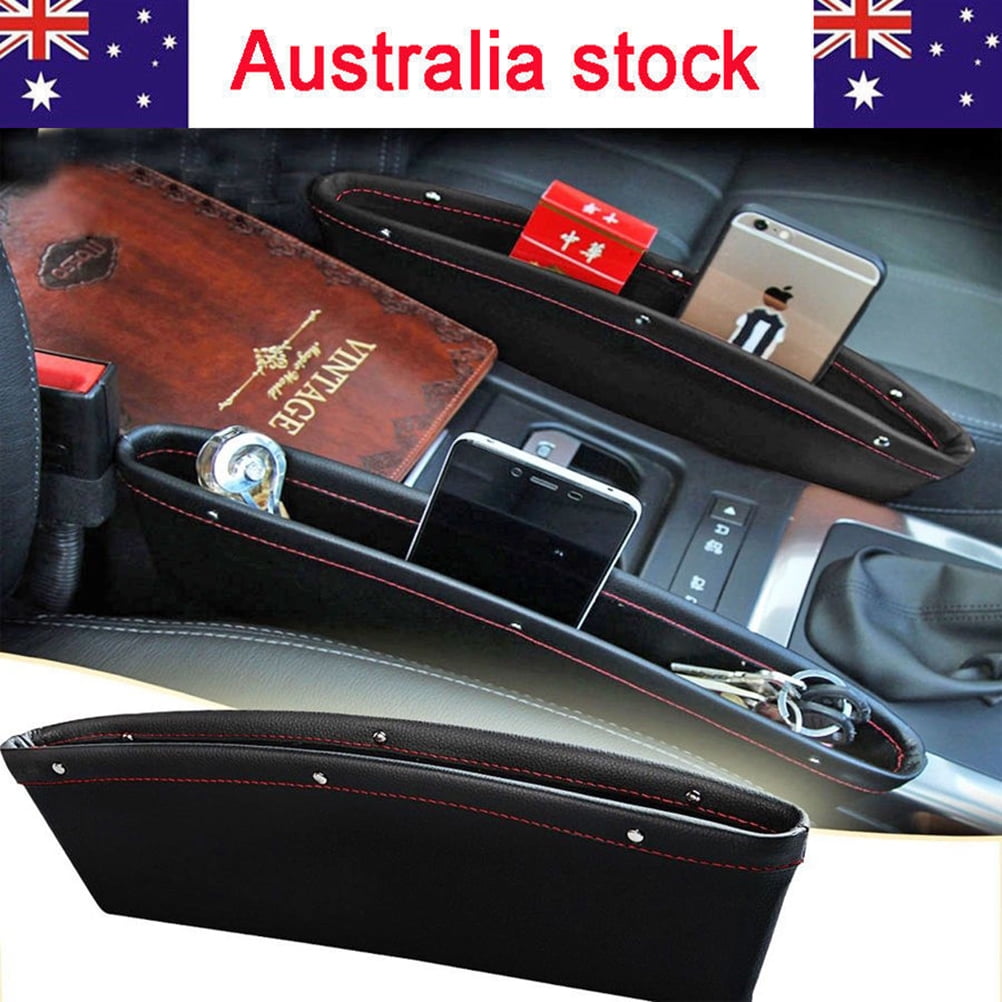 Car Seat Gap Filler Organizer Drop Catcher Pocket Between Seat and ...
