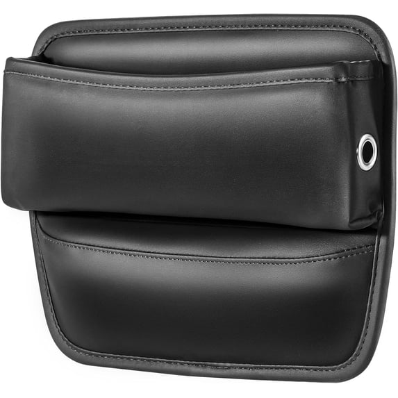Car Seat Gap Filler Organizer, Premium PU Leather Console Catcher Side ...