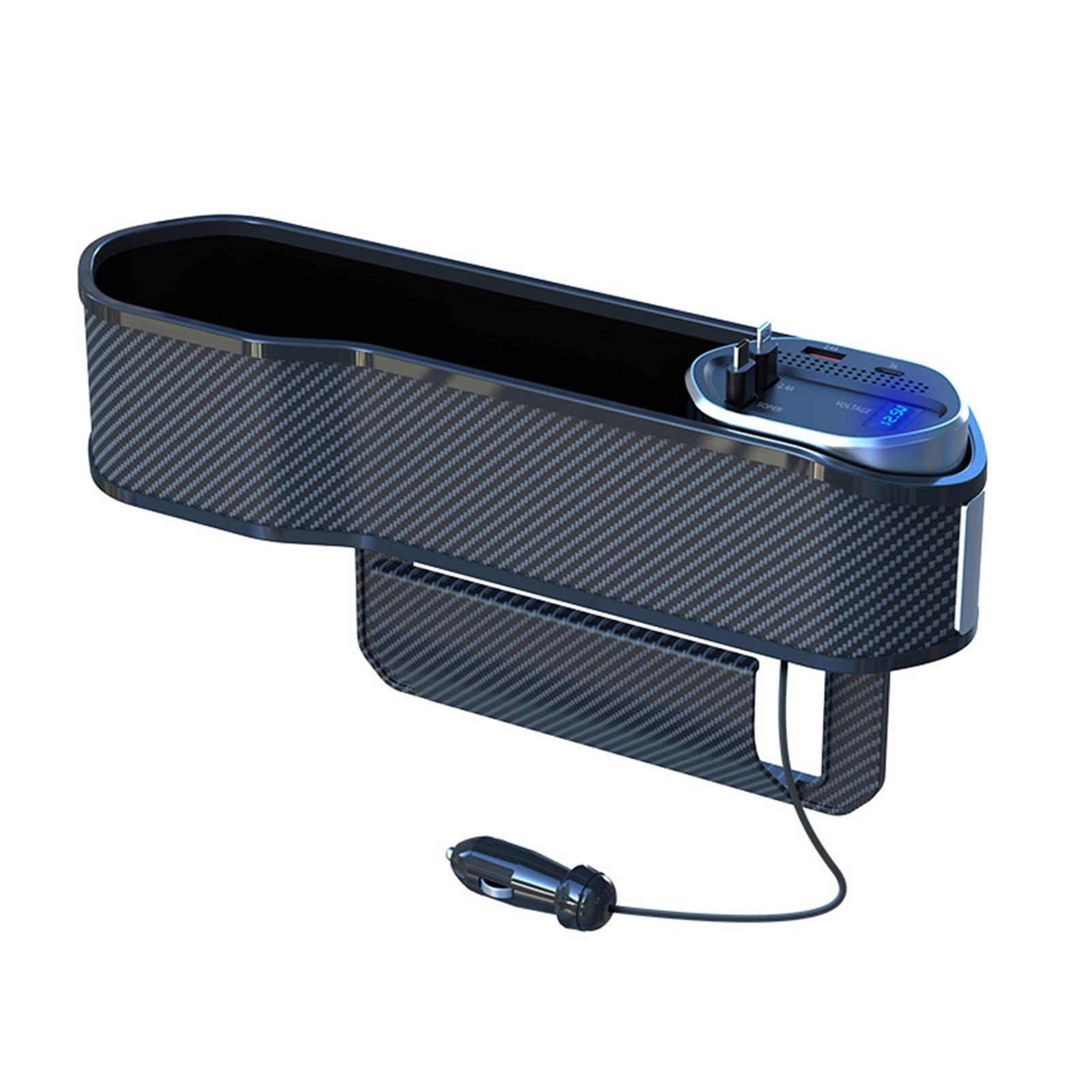 Car Seat Gap Filler Organizer with Cup Holder Large Capacity Easy to ...